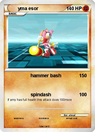 Pokémon yma esor - hammer bash - My Pokemon Card