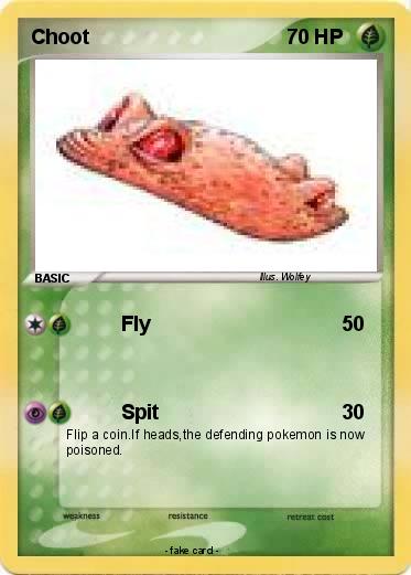 Pokémon Choot - Fly - My Pokemon Card