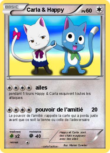 Pokémon Carla Happy - ailes - Ma carte Pokémon