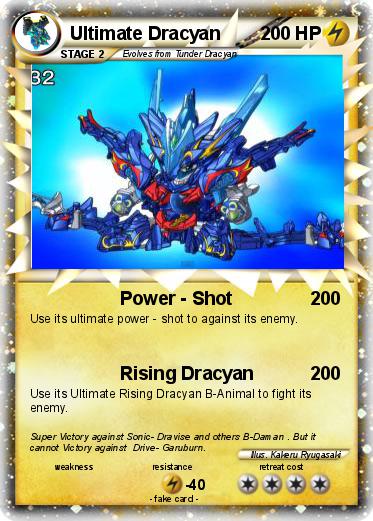 Pokémon Ultimate Dracyan - Power - Shot - My Pokemon Card