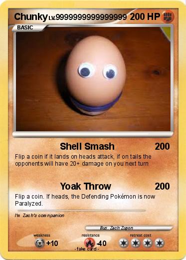 Pokémon Chunky 29 29 - Shell Smash - My Pokemon Card