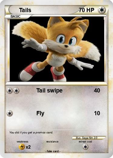 Pokémon Tails 1469 1469 - Tail swipe - My Pokemon Card