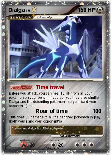 Pokémon Dialga 5789 5789 - Time travel - My Pokemon Card