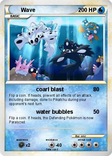 Pokémon Wave 127 127 - coarl blast - My Pokemon Card