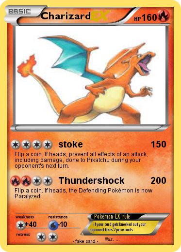 Pokémon Charizard 8710 8710 - stoke - My Pokemon Card