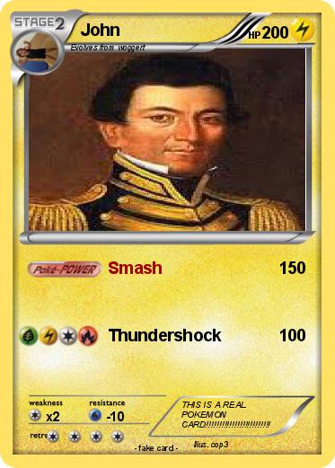 Pokémon John 3463 3463 - Smash - My Pokemon Card