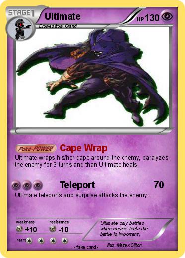 Pokémon Ultimate 2807 2807 - Cape Wrap - My Pokemon Card