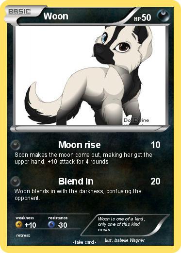 Pokémon Woon - Moon rise - My Pokemon Card
