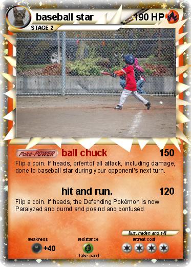 Pokémon baseball star 1 1 - ball chuck - My Pokemon Card