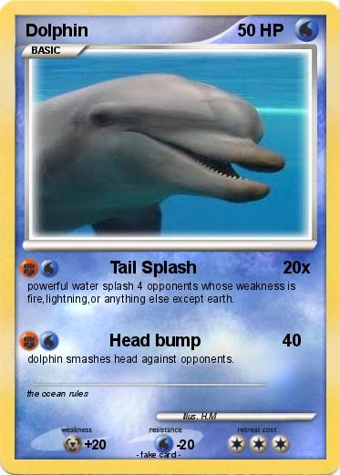 Pokémon Dolphin 45 45 - Tail Splash - My Pokemon Card
