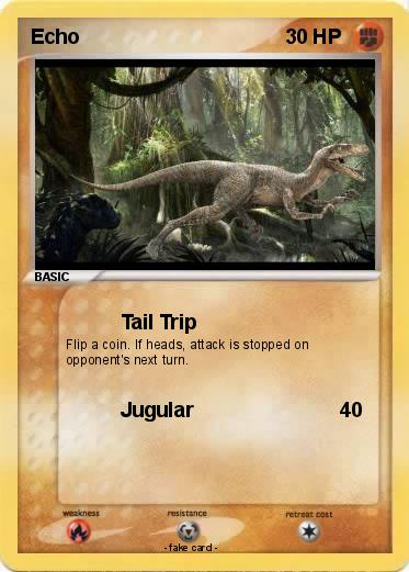 Pokémon Echo 123 123 - Tail Trip - My Pokemon Card