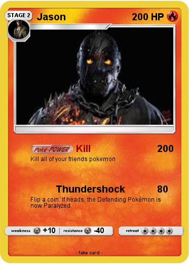 Pokémon Jason 1832 1832 - Kill - My Pokemon Card