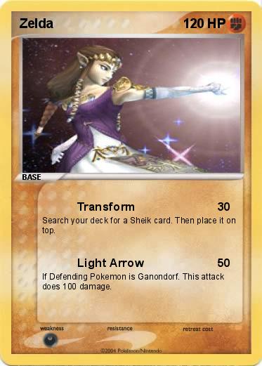 Pokémon Zelda 95 95 - Transform - My Pokemon Card