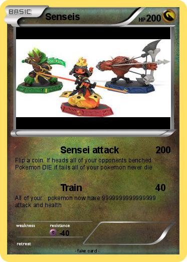 Pokémon Senseis - Sensei attack - My Pokemon Card