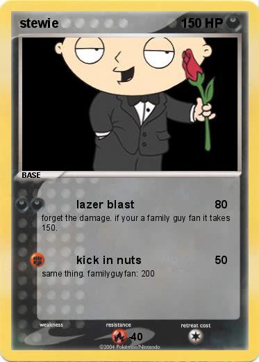 Pokémon stewie 113 113 - lazer blast - My Pokemon Card