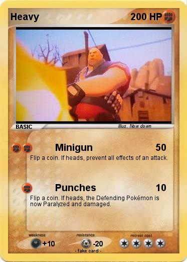 Pokémon Heavy 582 582 - Minigun - My Pokemon Card