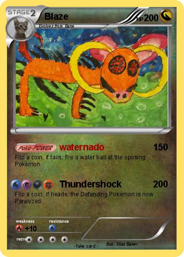 Pokémon Blaze 881 881 - waternado - My Pokemon Card