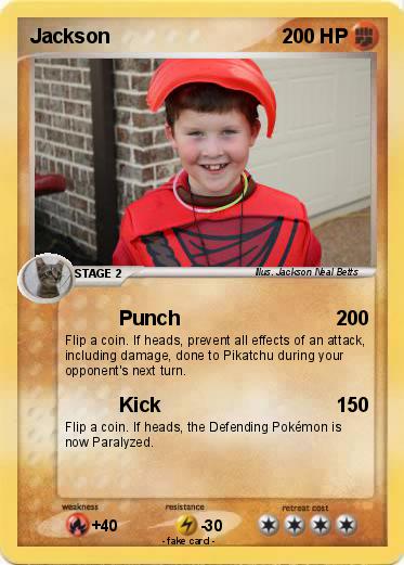 Pokémon Jackson 397 397 - Punch - My Pokemon Card