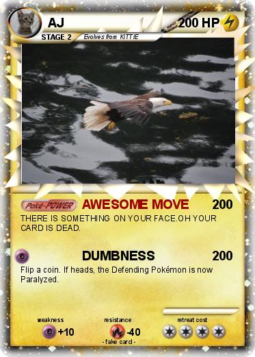 Pokémon 1 26064 26064 - AWESOME MOVE - My Pokemon Card