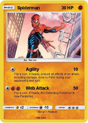 Pokémon Spiderman 980 980 - Agility - My Pokemon Card
