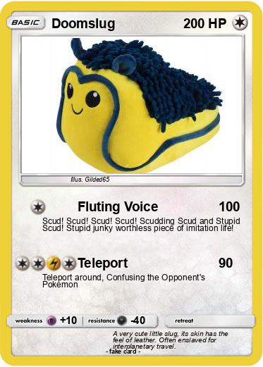 Pokémon Doomslug - Fluting Voice - My Pokemon Card