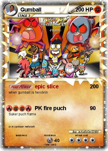 Pokémon Gumball 464 464 - epic slice - My Pokemon Card