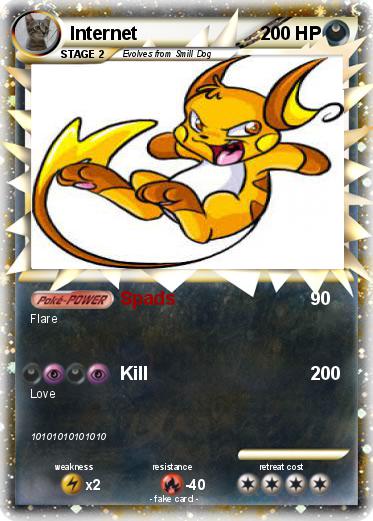 Pokémon Internet 258 258 - Spads - My Pokemon Card