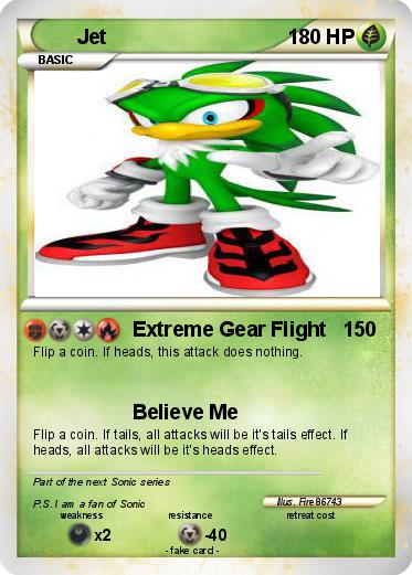 Pokémon Jet 510 510 - Extreme Gear Flight - My Pokemon Card