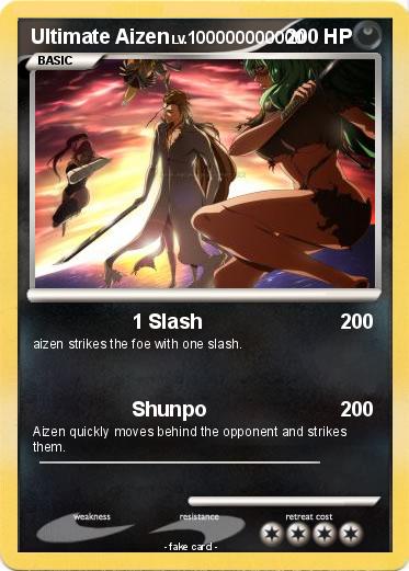 Pokémon Ultimate Aizen - 1 Slash - My Pokemon Card