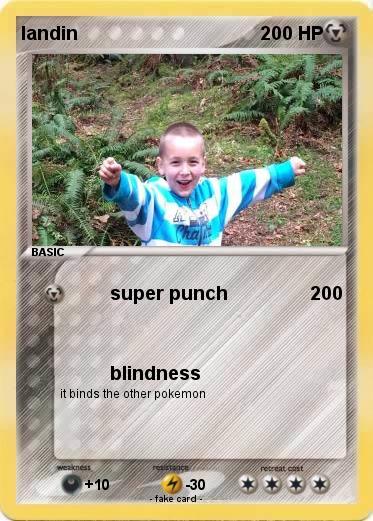 Pokémon landin 2 2 - super punch - My Pokemon Card