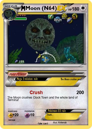 Pokémon Moon N64 - Crush - My Pokemon Card