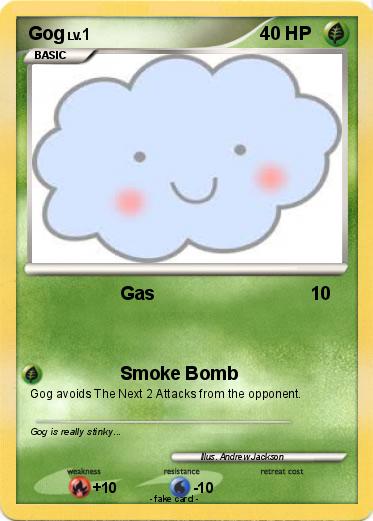 Pokémon Gog 7 7 - Gas - My Pokemon Card