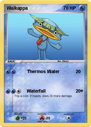 Pokémon Walkappa 4 4 - Thermos Water - My Pokemon Card