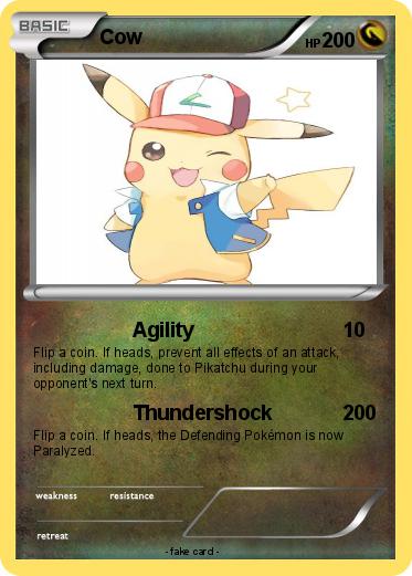 Pokémon Cow 567 567 - Agility - My Pokemon Card