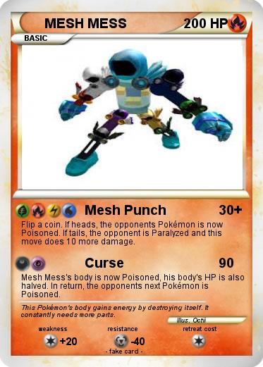 Pokémon MESH MESS - Mesh Punch - My Pokemon Card