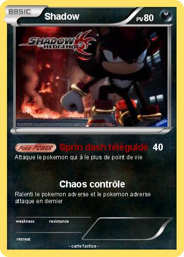 Pokémon Shadow 12390 12390 - Sprin dash téléguidé - Ma carte Pokémon