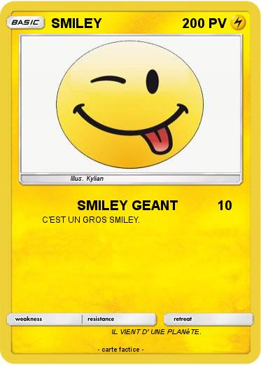 Pokémon SMILEY 907 907 - SMILEY GEANT - Ma carte Pokémon