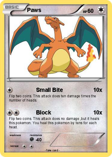 Pokémon Paws 35 35 - Small Bite - My Pokemon Card