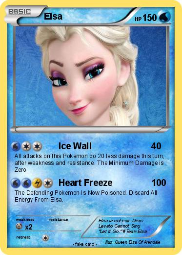 Pokémon Elsa 121 121 - Ice Wall - My Pokemon Card