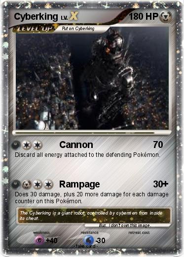 Pokémon Cyberking - Cannon - My Pokemon Card