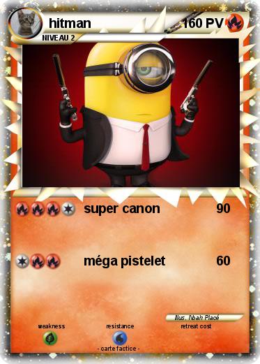 Pokémon hitman 61 61 - super canon - Ma carte Pokémon