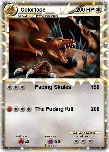 Pokémon Colorfade - Fading Skales - My Pokemon Card