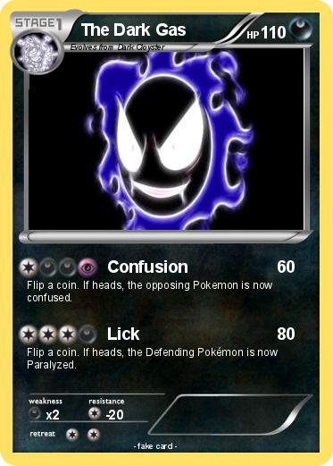 Pokémon The Dark Gas - Confusion - My Pokemon Card