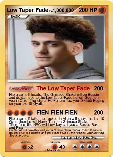 Pokémon Low Taper Fade 16 16 - The Low Taper Fade - My Pokemon Card
