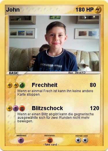 Pokémon John 6123 6123 - Frechheit - My Pokemon Card