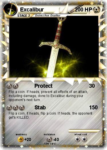 Pokémon Excalibur 175 175 - Protect - My Pokemon Card