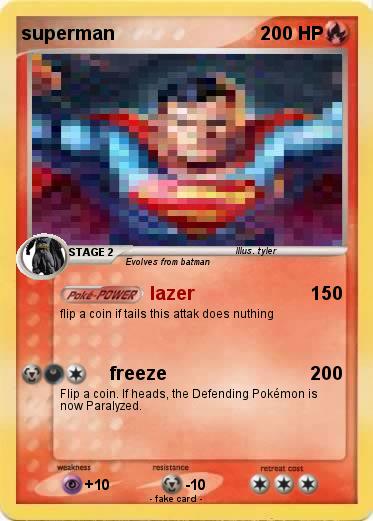 Pokémon superman 839 839 - lazer - My Pokemon Card