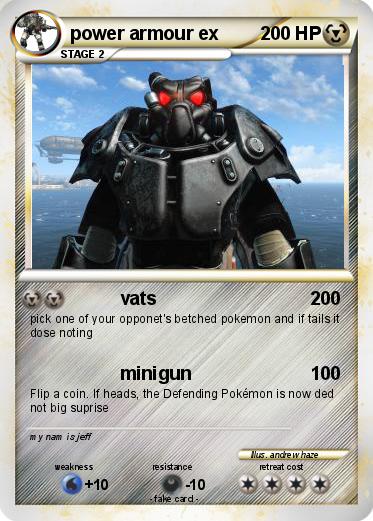 Pokémon power armour ex - vats - My Pokemon Card
