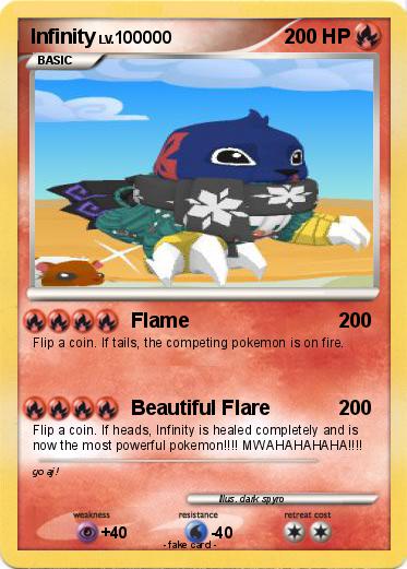 Pokémon Infinity 137 137 - Flame - My Pokemon Card