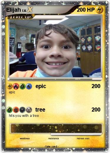 Pokémon Elijah 203 203 - epic - My Pokemon Card